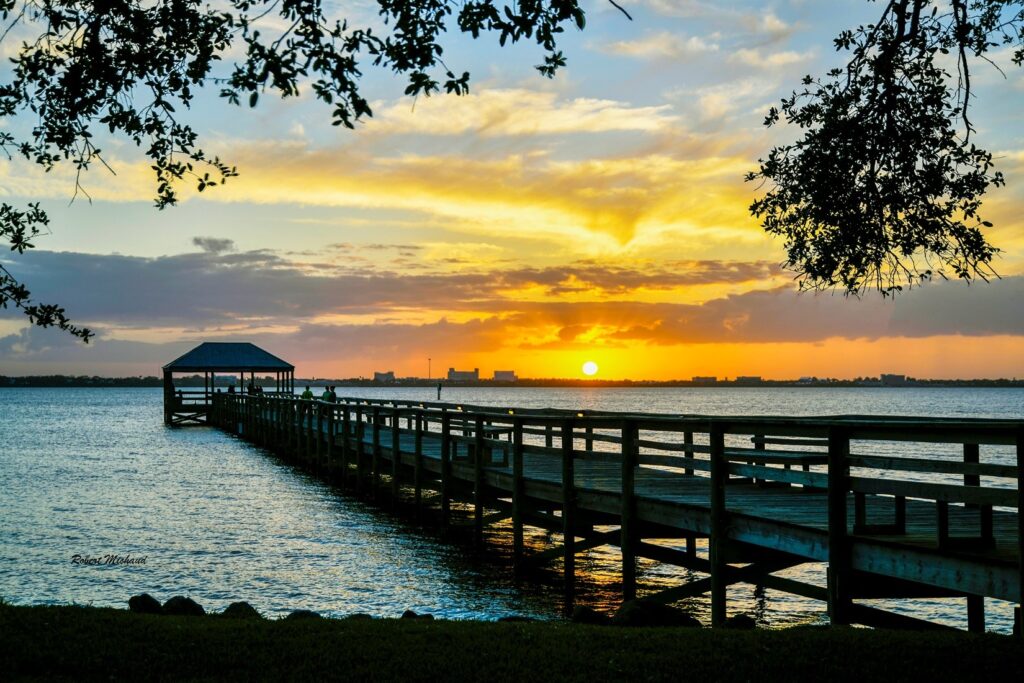 Sailboat and Sunset - Fred Mays - Brevard Cultural Alliance